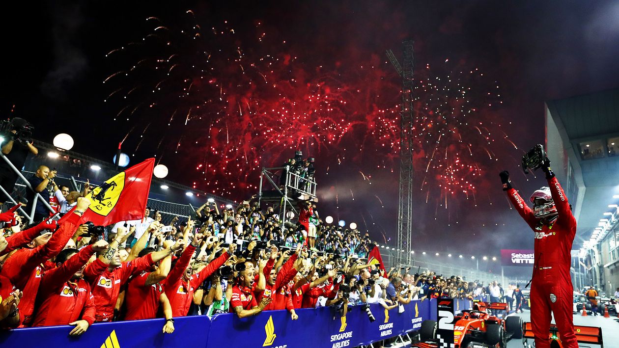 Singapore Grand Prix: Sebastian Vettel wins his first race of 2019 as ...