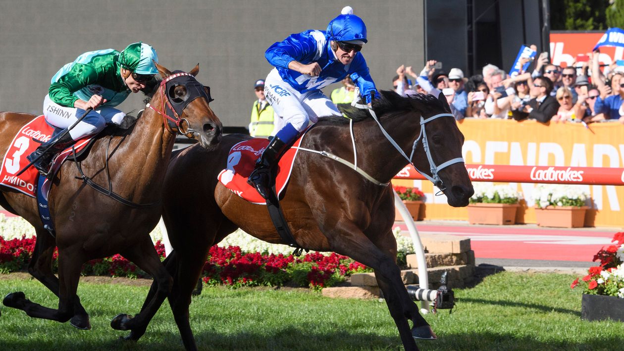 Superstar Winx makes Cox Plate history