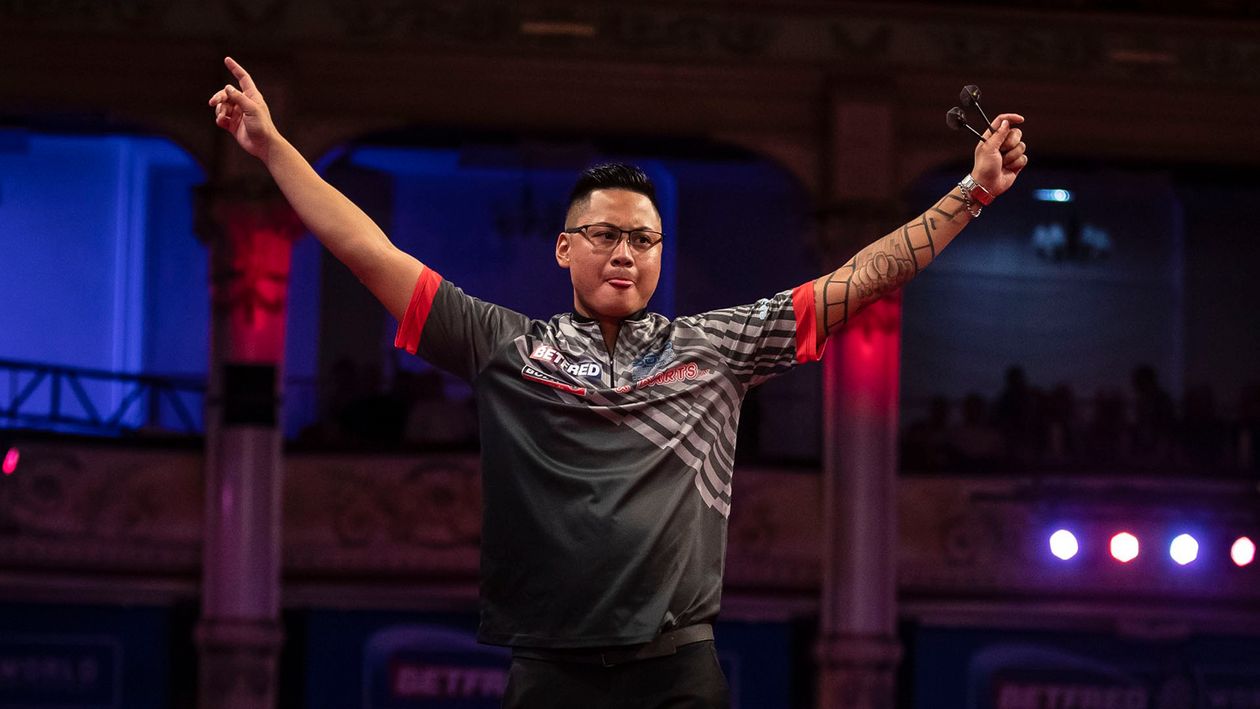 Darts results: Rowby-John Rodriguez extends fine run of form to World ...
