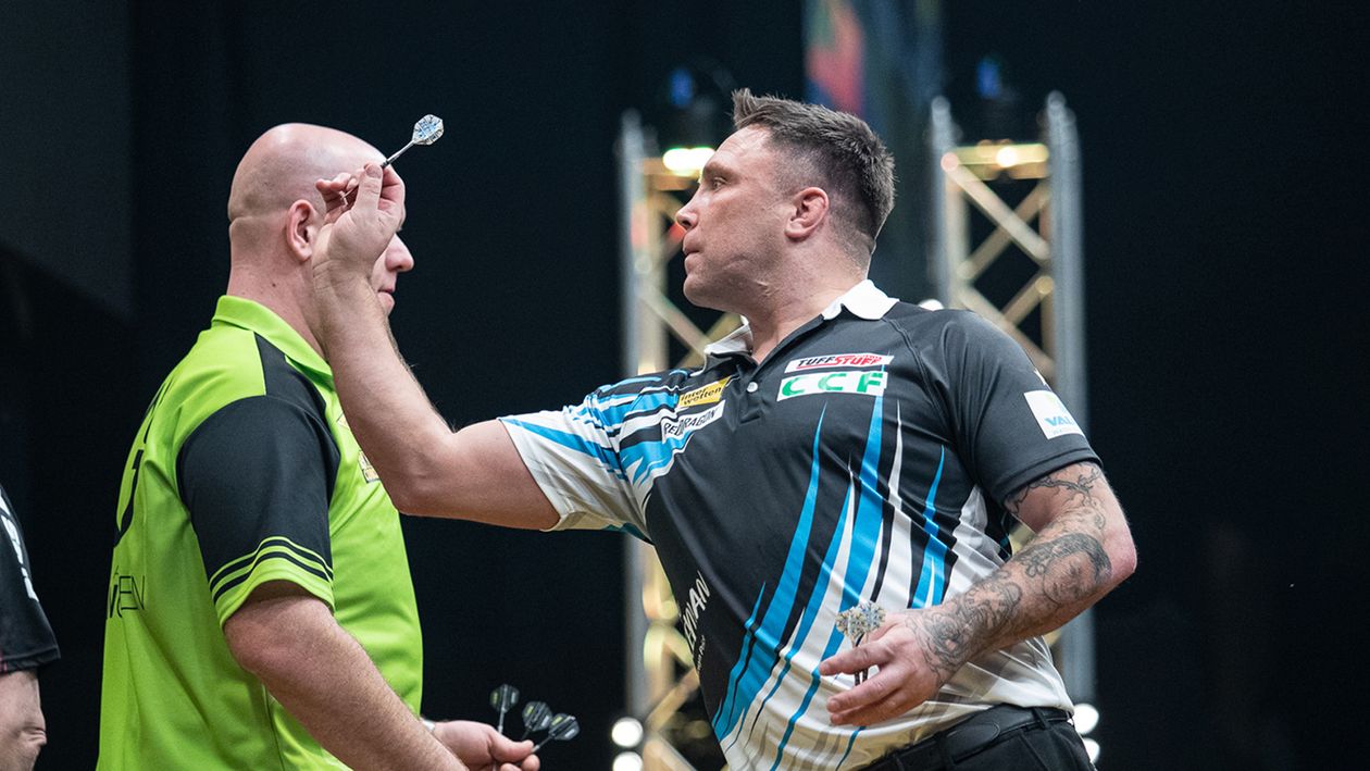 Darts results: Gerwyn Price beats Michael van Gerwen 8-4 to win ...