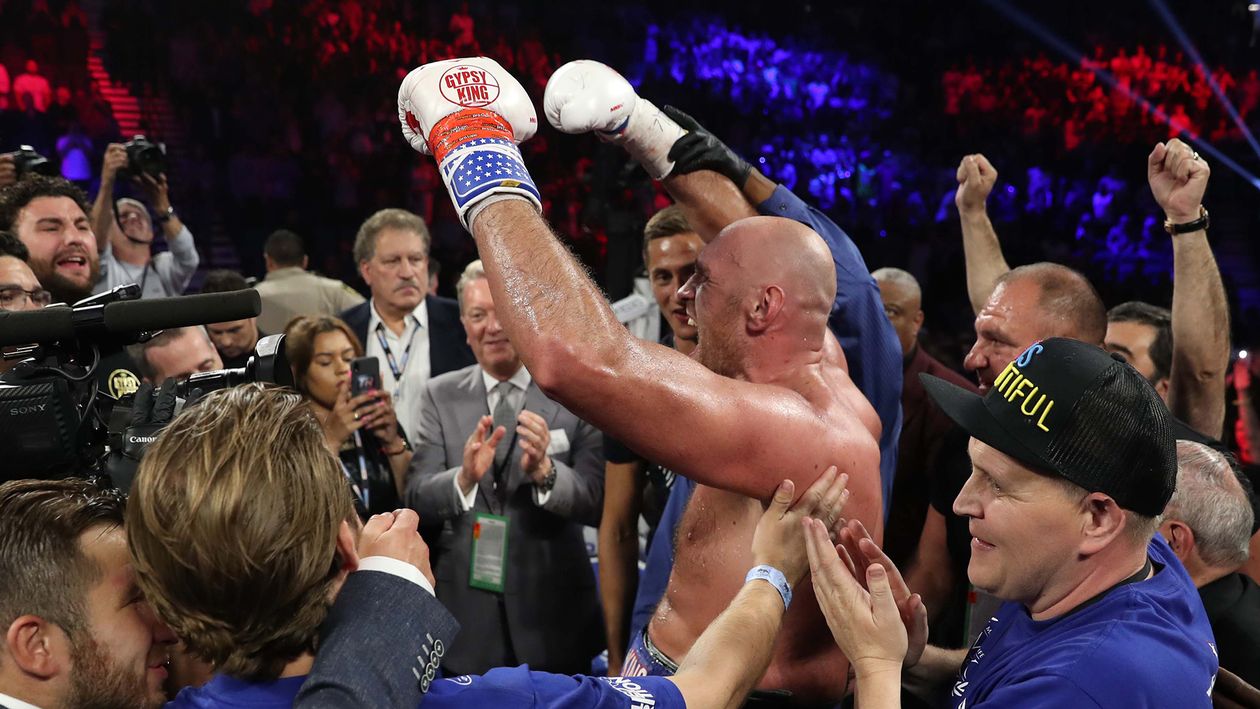 Tyson Fury v Tom Schwarz: Lineal heavyweight champion stops German ...