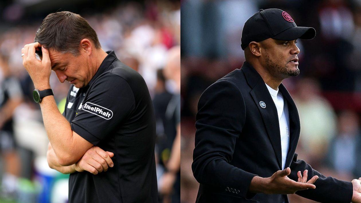 Sack race odds: Paul Heckingbottom on the brink of sack, Vincent Kompany under pressure