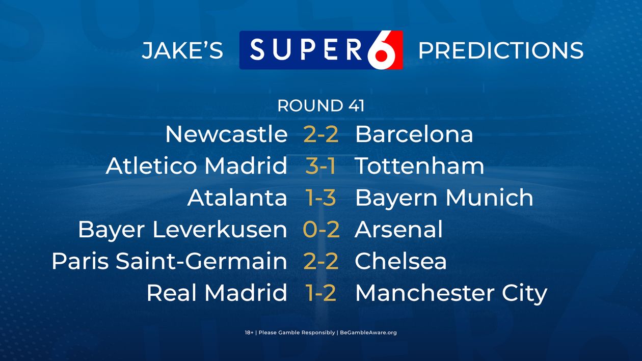 Jake Osgathorpe's Champions League tips and Super 6 predictions: 25/26 ...