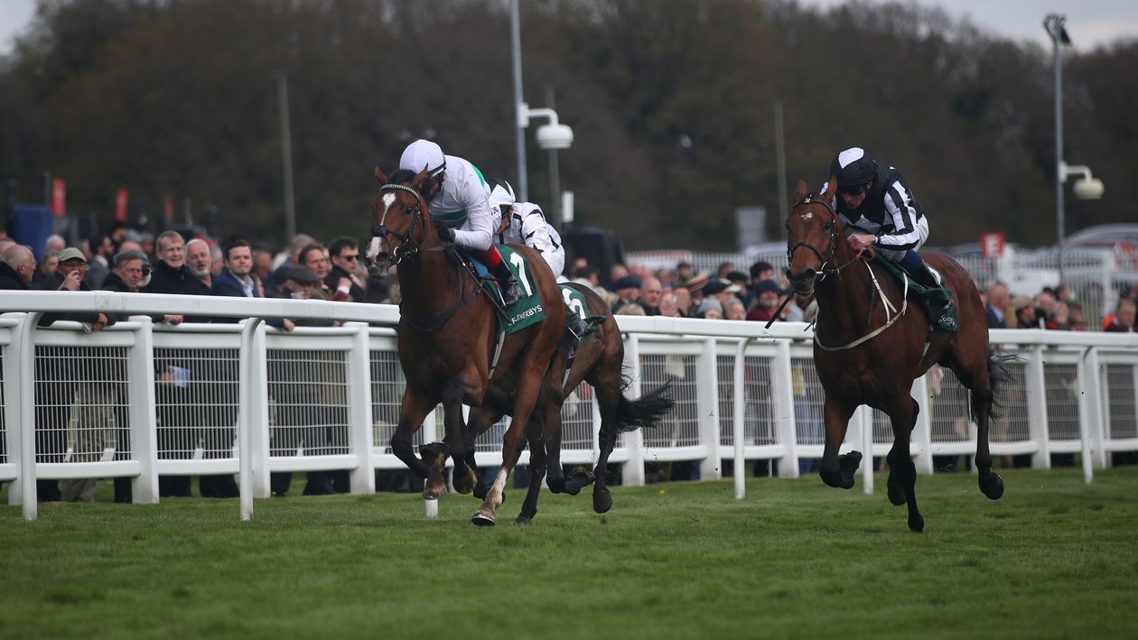 Epictetus grinds out Epsom Blue Riband Trial win under Frankie Dettori