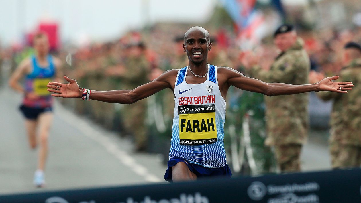 Sir Mo Farah wins Great North Run for sixth successive year