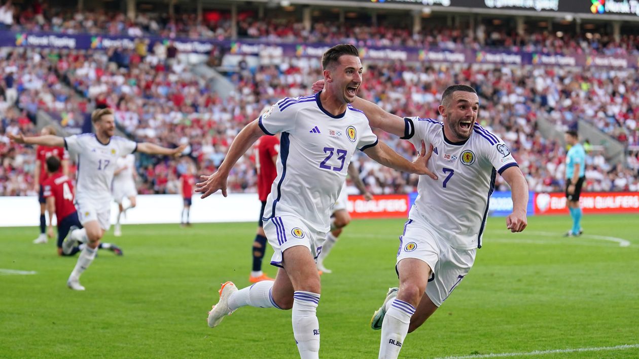 Norway 1-2 Scotland: Visitors strike twice for precious win in Oslo