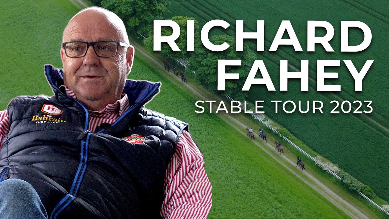 Richard Fahey stable tour including Midnight Mile, Ramazan and Royal ...