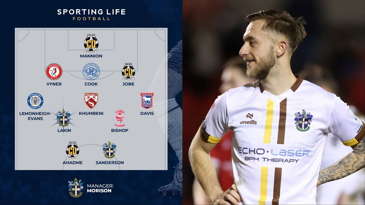 Gab Sutton's EFL Team of the Week: Darren Moore takes manager gong