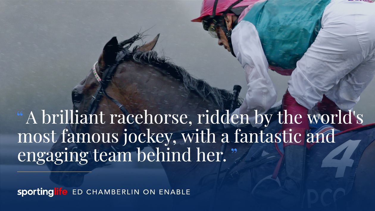 Ed Chamberlin pays tribute to Enable following retirement of star mare