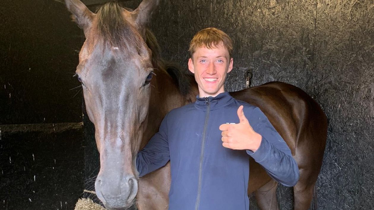 Freddie Gordon looking forward to the Amateurs' Derby at Epsom