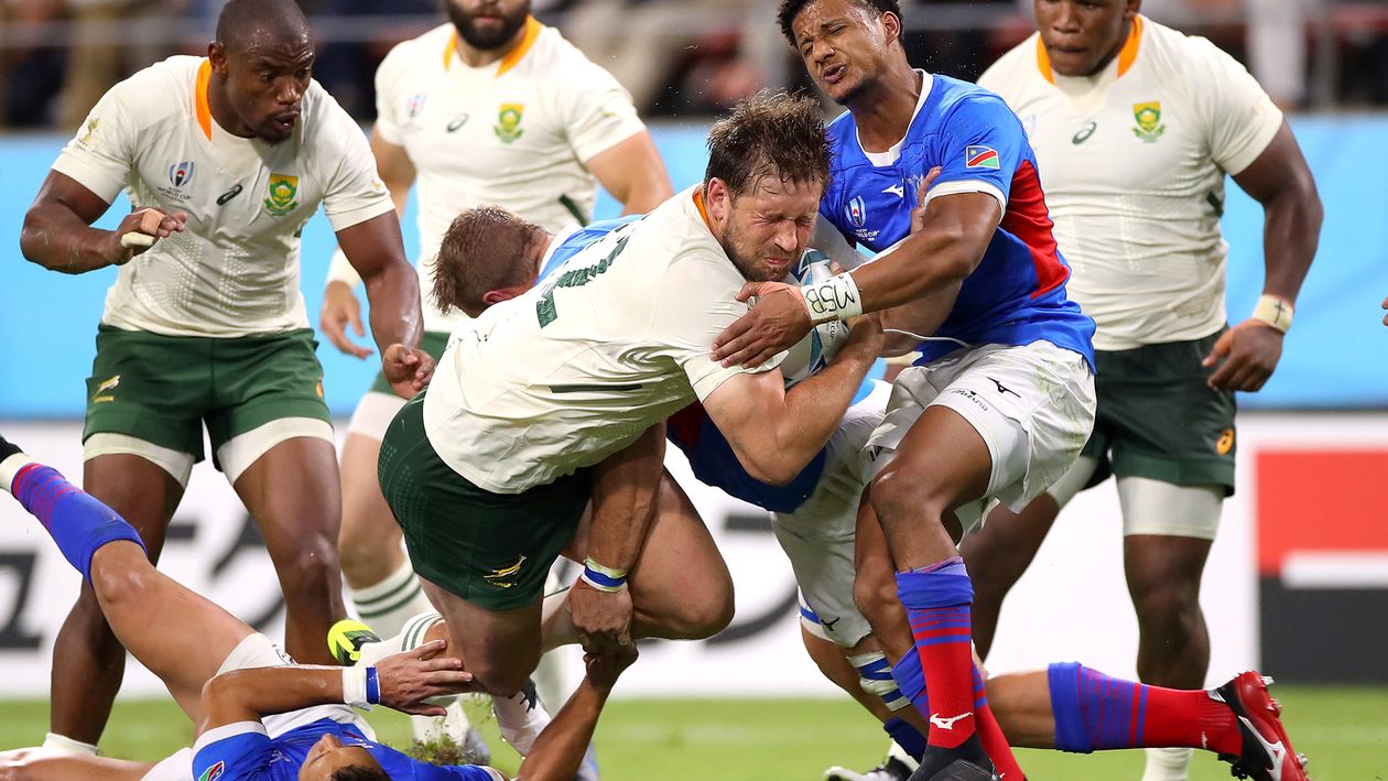 South Africa 57-3 Namibia: Rugby World Cup match report, highlights and ...