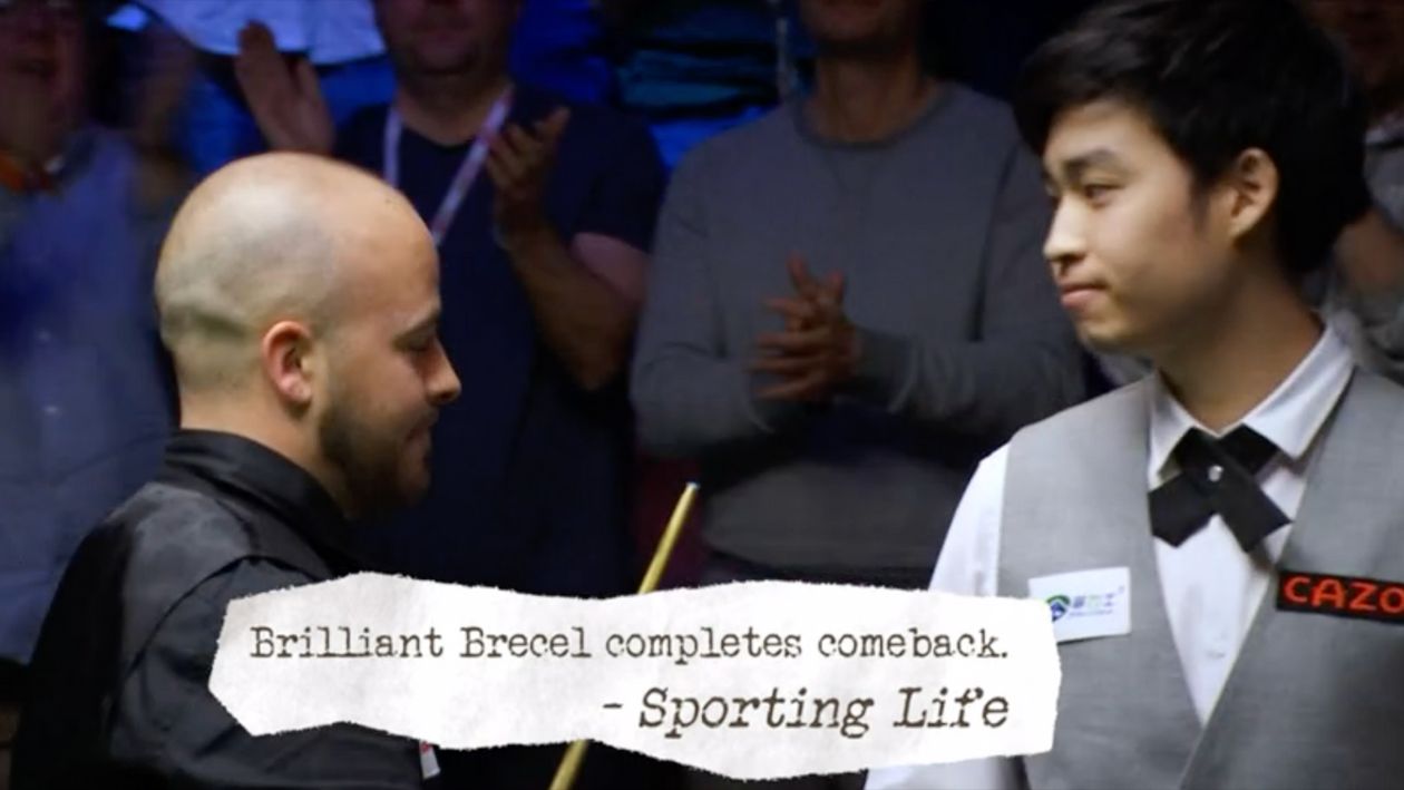 World Snooker Championship awards and reflections as Luca Brecel lights ...