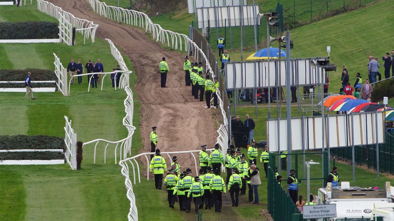 Grand National protests ’robustly condemned’ by BHA chief Julie Harrington