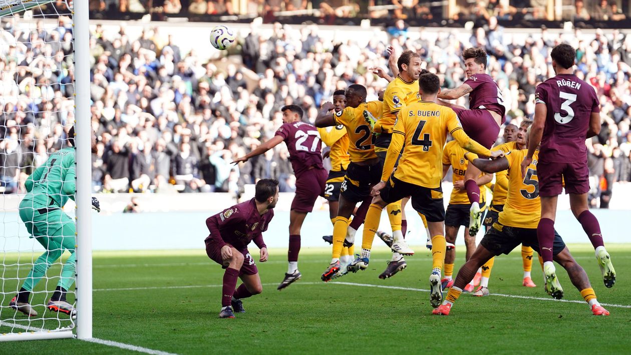 Wolves 1-2 Manchester City: John Stones last-gasp header wins it for City