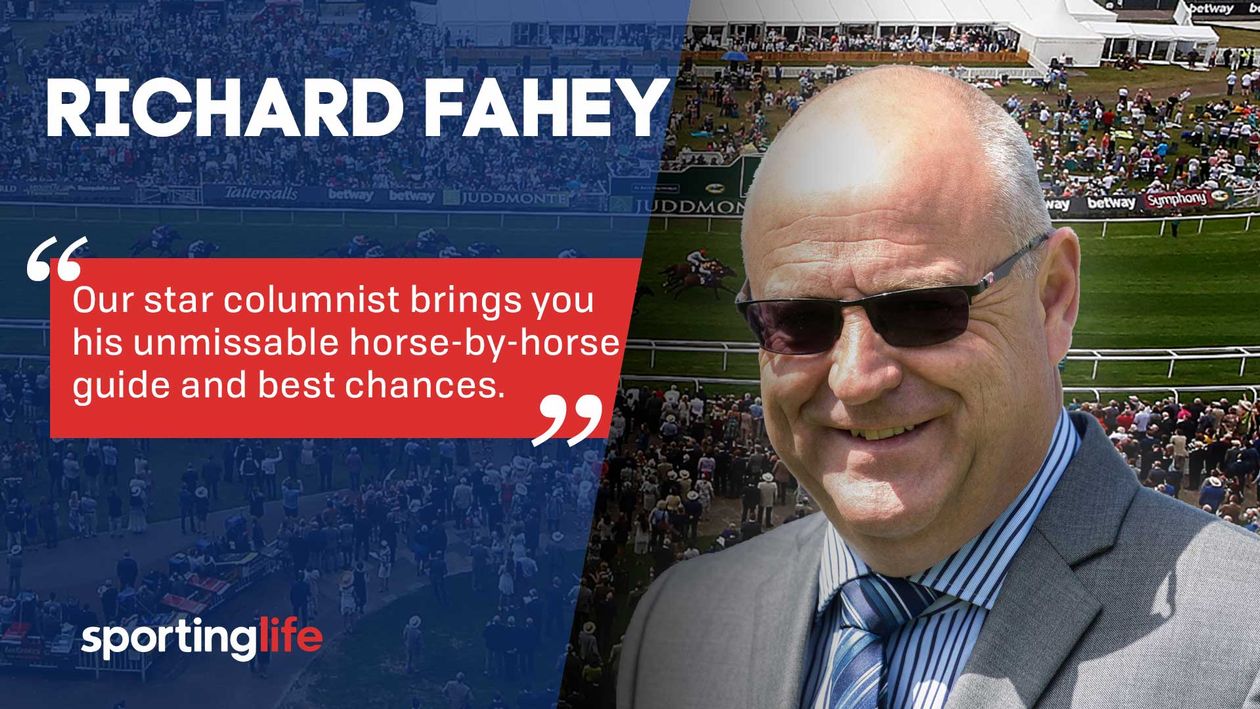 Richard Fahey guide to his Saturday team