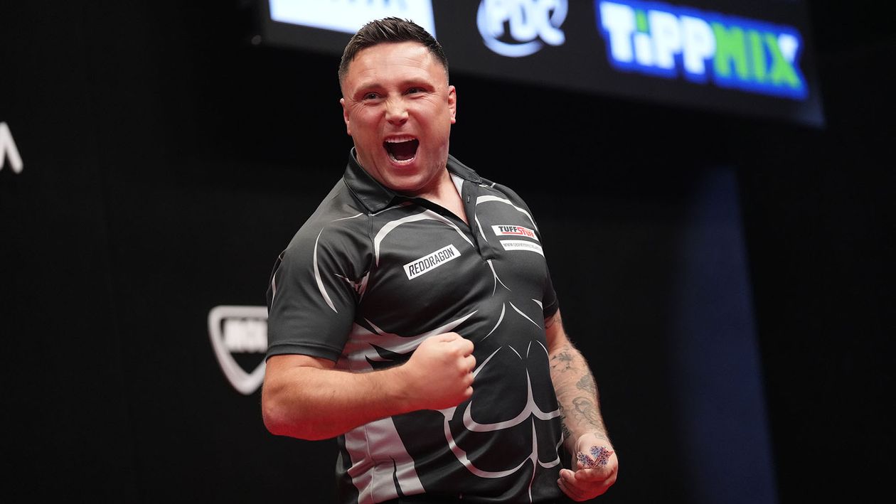 Darts results: Luke Humphries to face Gerwyn Price in World Grand Prix ...