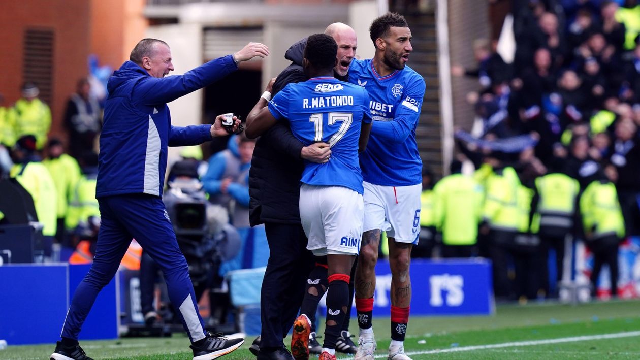 Rangers 3-3 Celtic: Philippe Clement's side odds-on for Scottish ...
