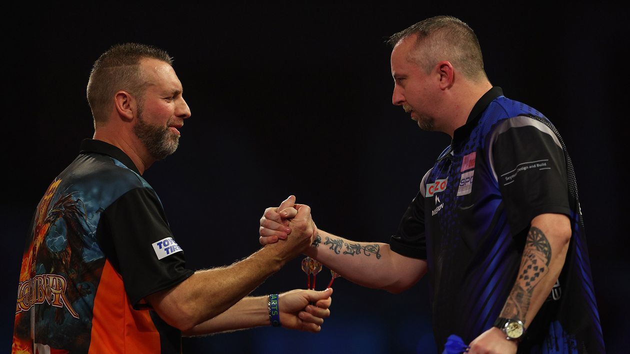 Darts: David Cameron wins from 2-0 down; Lewy Williams close to nine ...
