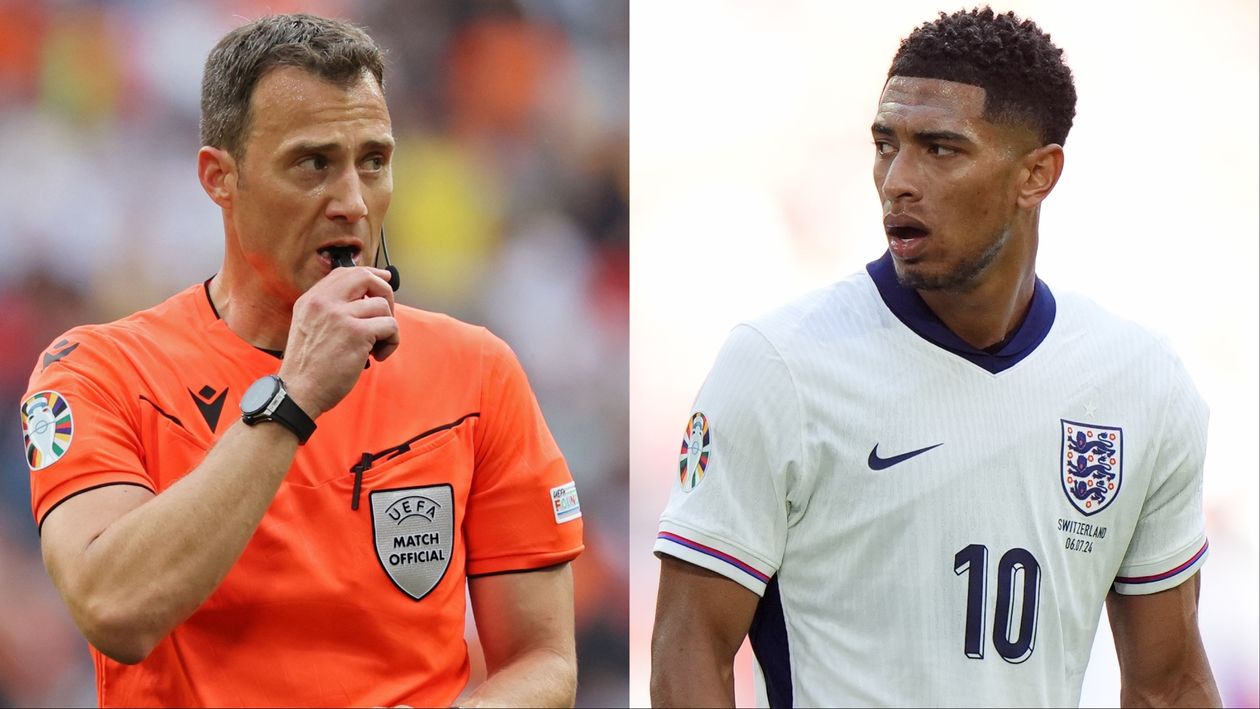 Why Jude Bellingham and Felix Zwayer England's semi-final referee have ...
