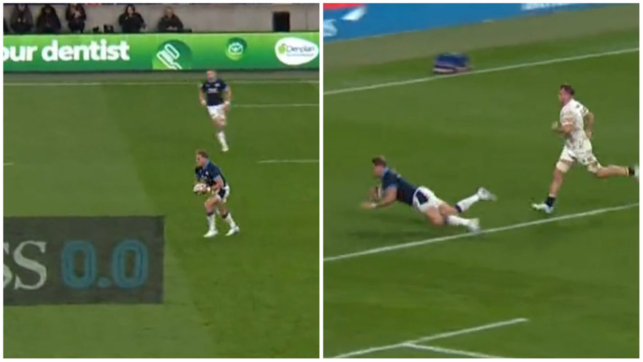 WATCH: Duhan Van der Merwe's solo try lights up England v Scotland Six ...