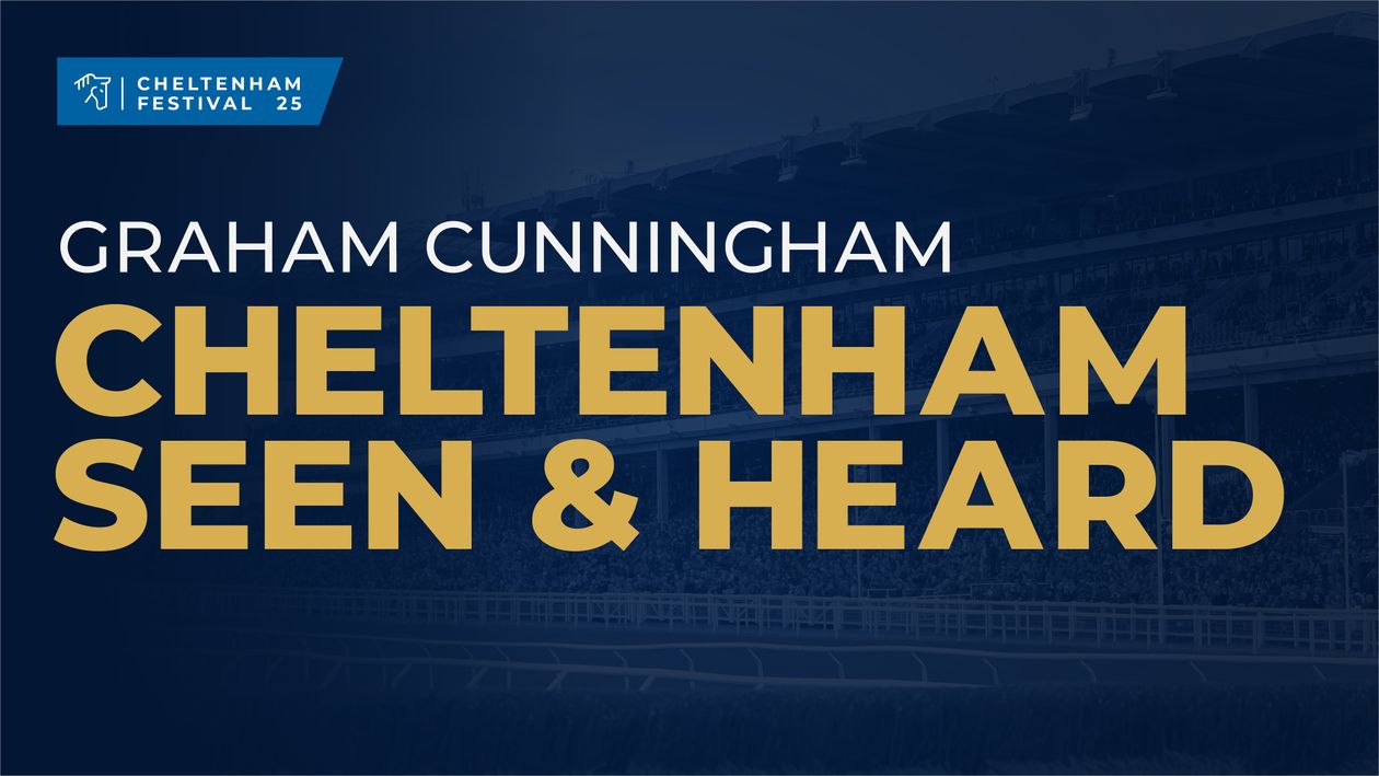 Graham Cunningham wraps up day one of the 2025 Cheltenham Festival