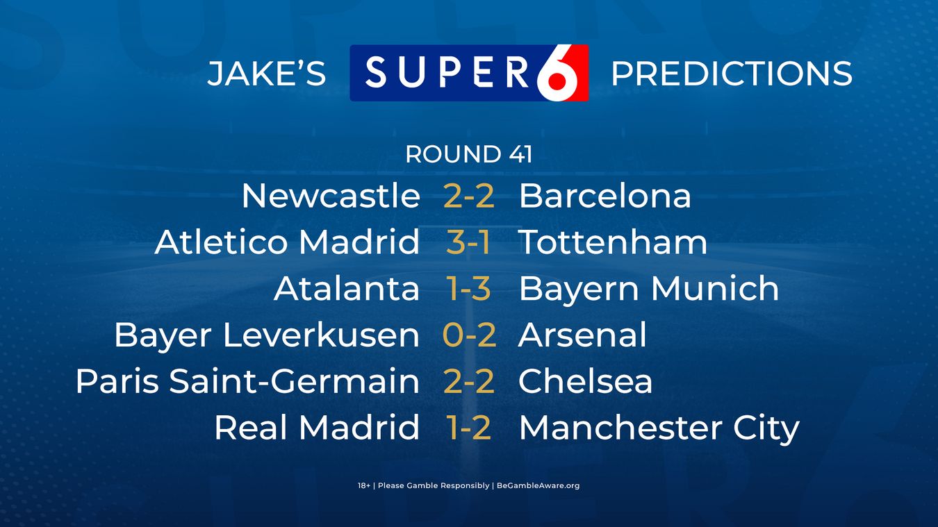 Jake Osgathorpe's Champions League tips and Super 6 predictions: 25/26 ...
