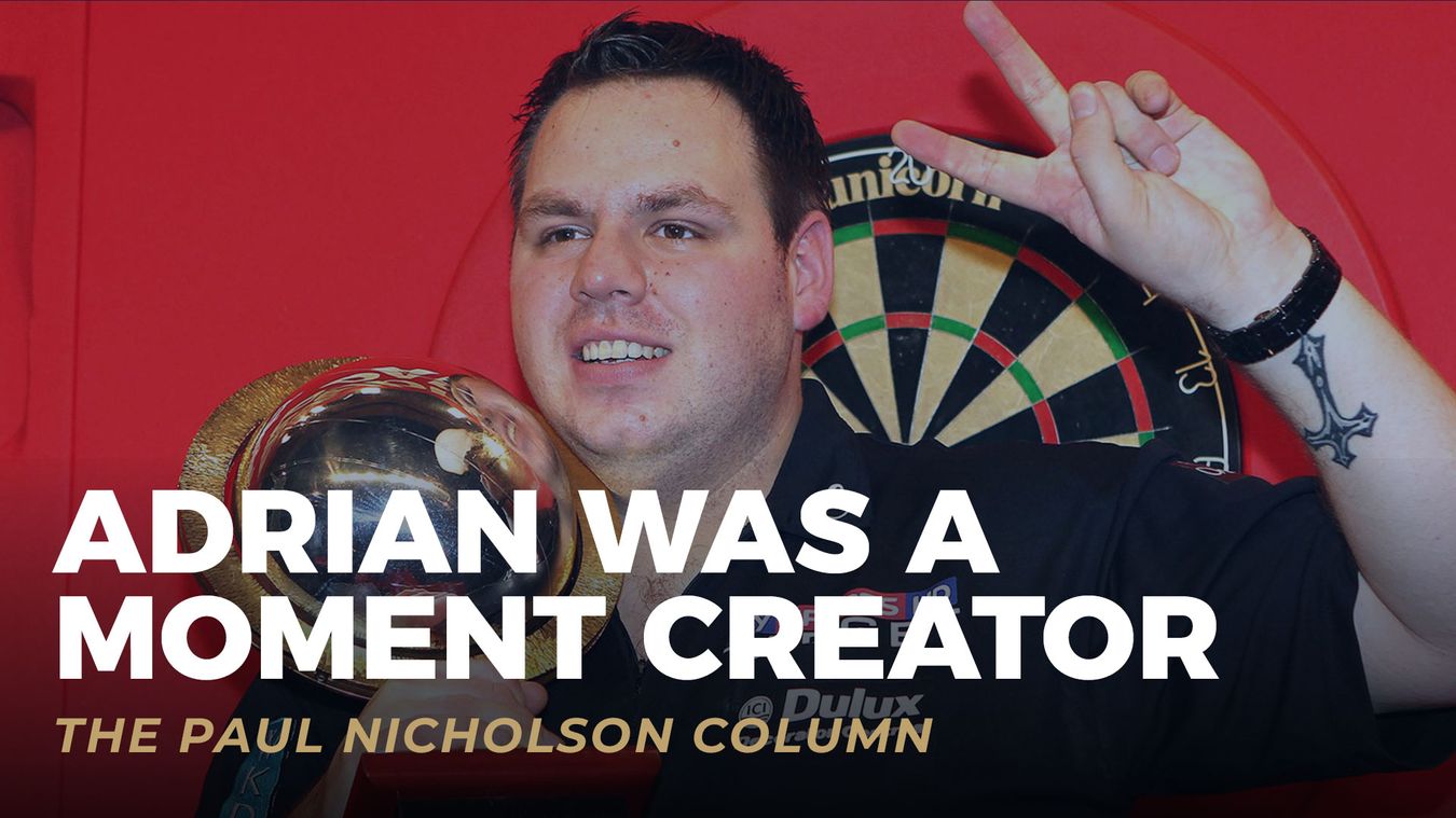 Adrian Lewis returns to competitive darts action: Can this be the start ...