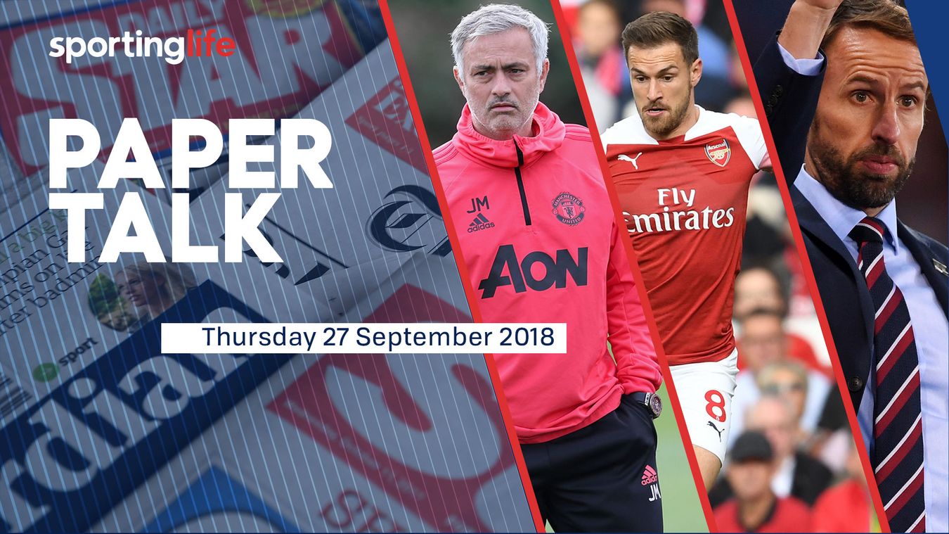 Football Paper Talk: Latest football rumours as Southgate prepares to ...