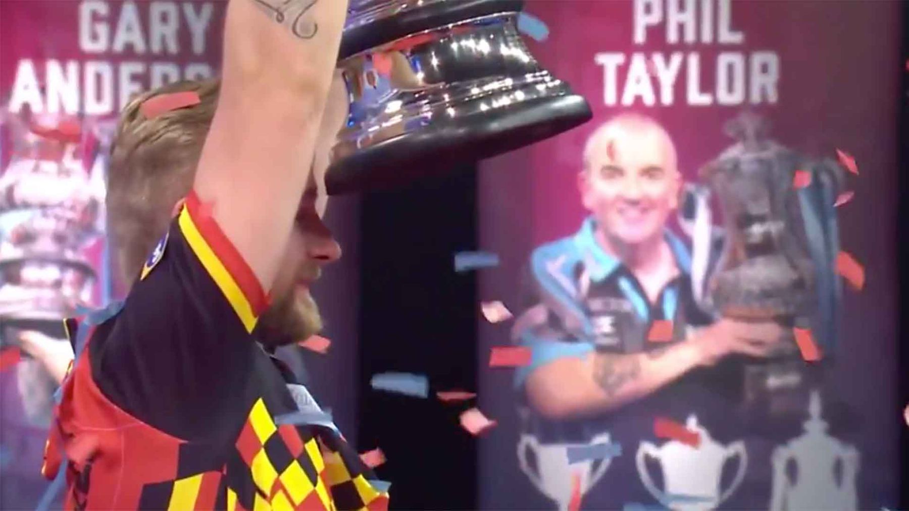 World Matchplay darts: Leg-by-leg report as Dimitri van den Bergh beat ...