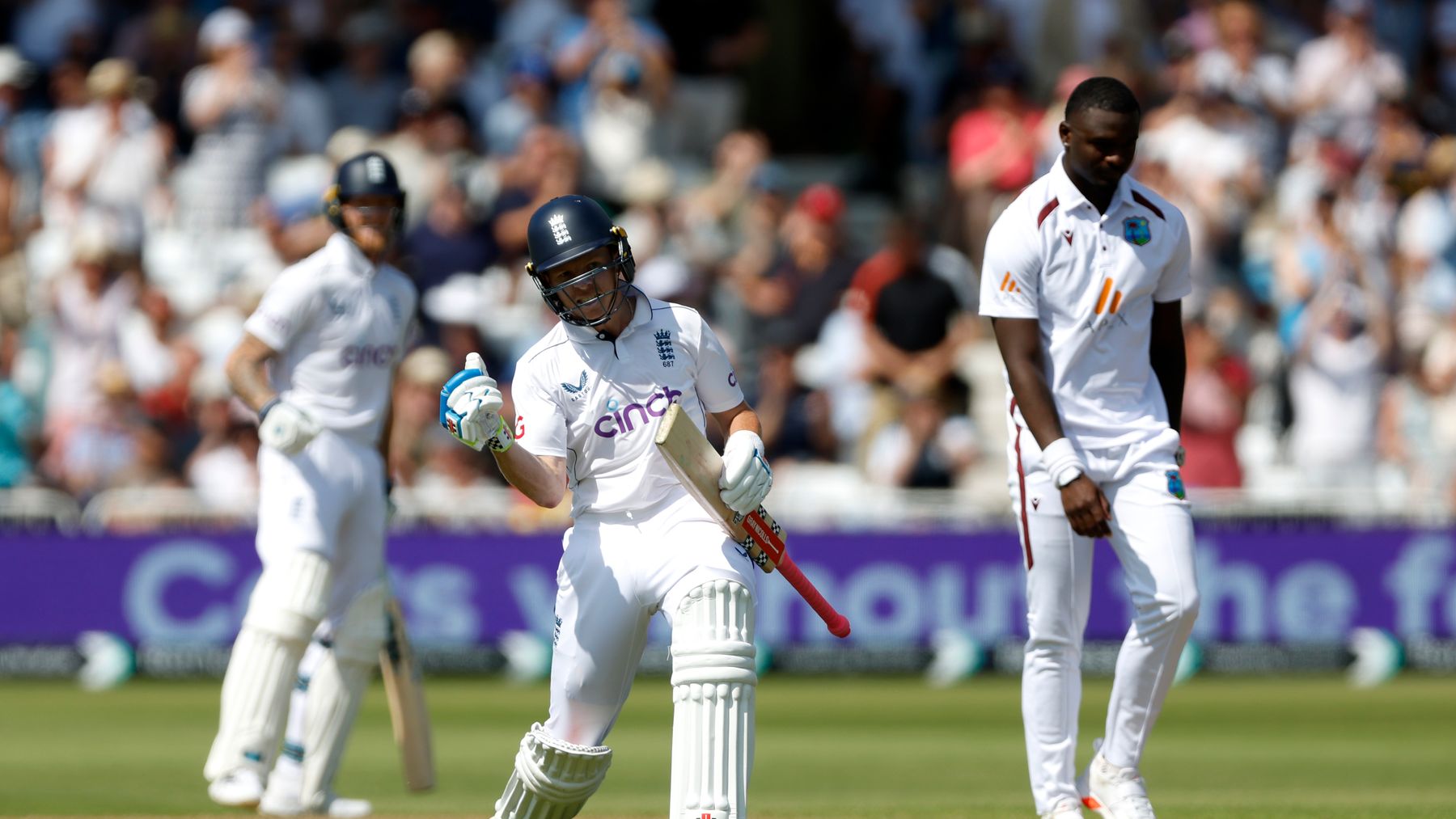 England v West Indies second Test day one scores and report: Ollie Pope ...