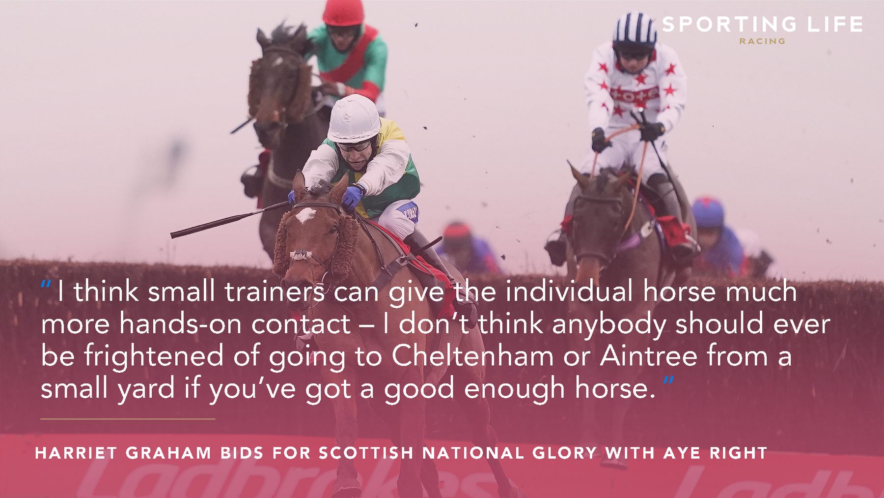 Aye Right leads Scottish charge in search of home National victory