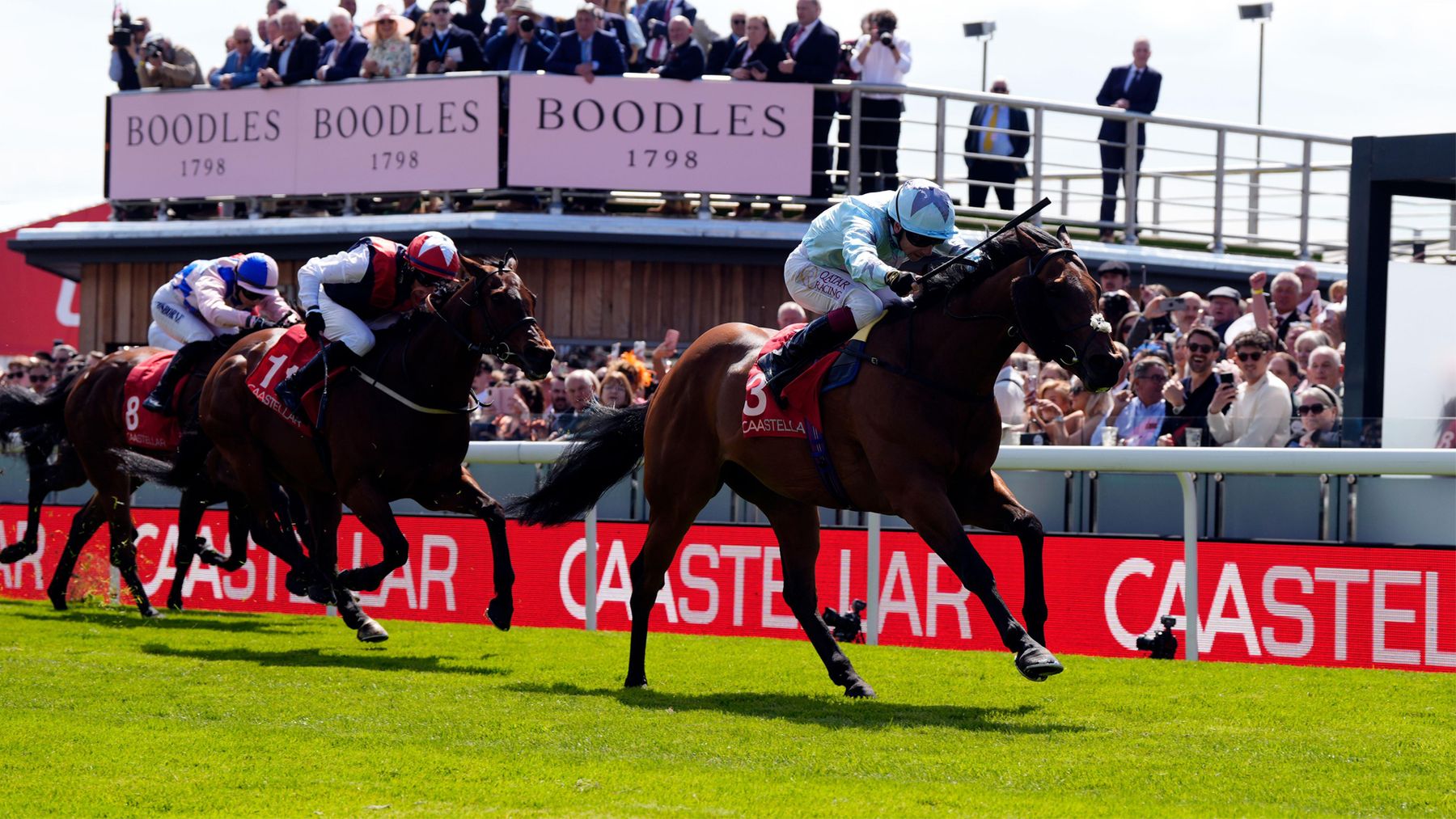 Roman Dragon became the most successful horse at Chester when winning ...