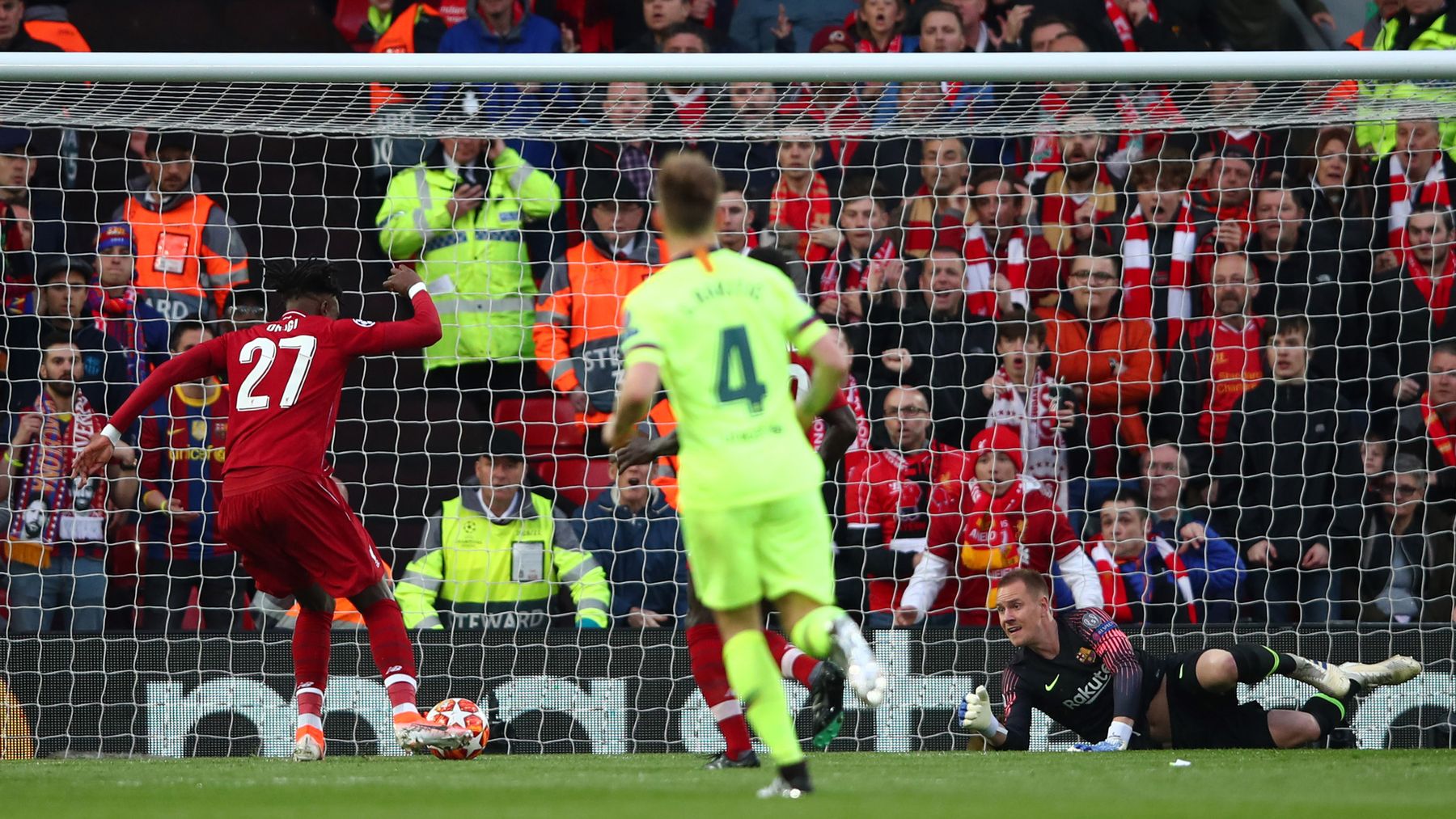 Miracle of Anfield: Liverpool beat Barcelona 4-0 to reach Champions ...