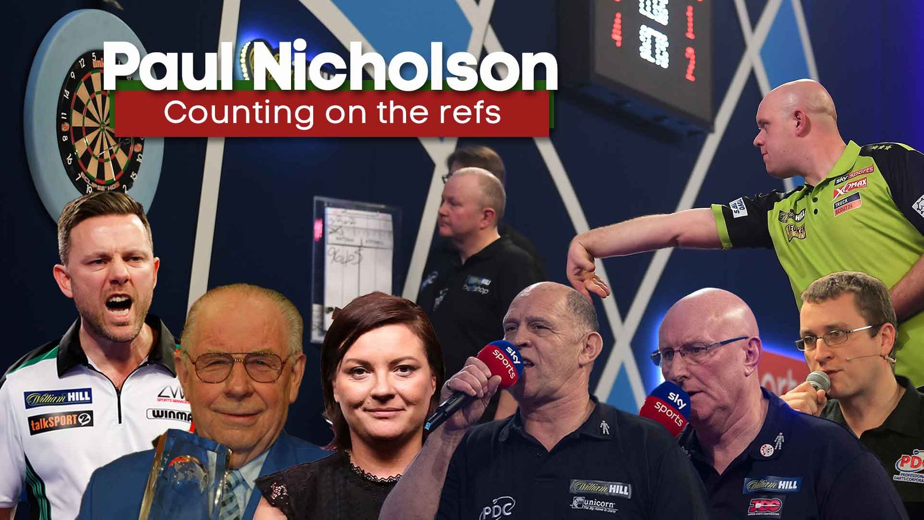 Referees in darts: Paul Nicholson reflects on how their unique styles ...