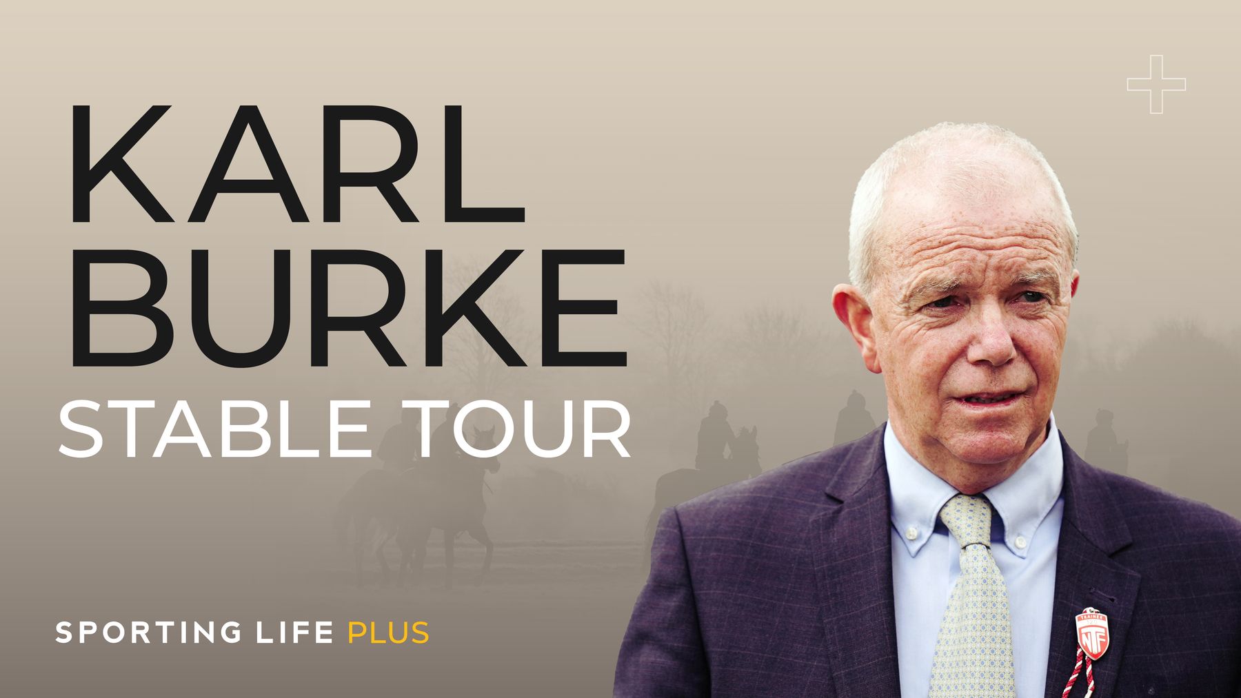 Karl Burke Stable Tour including Fallen Angel and Liberty Lane