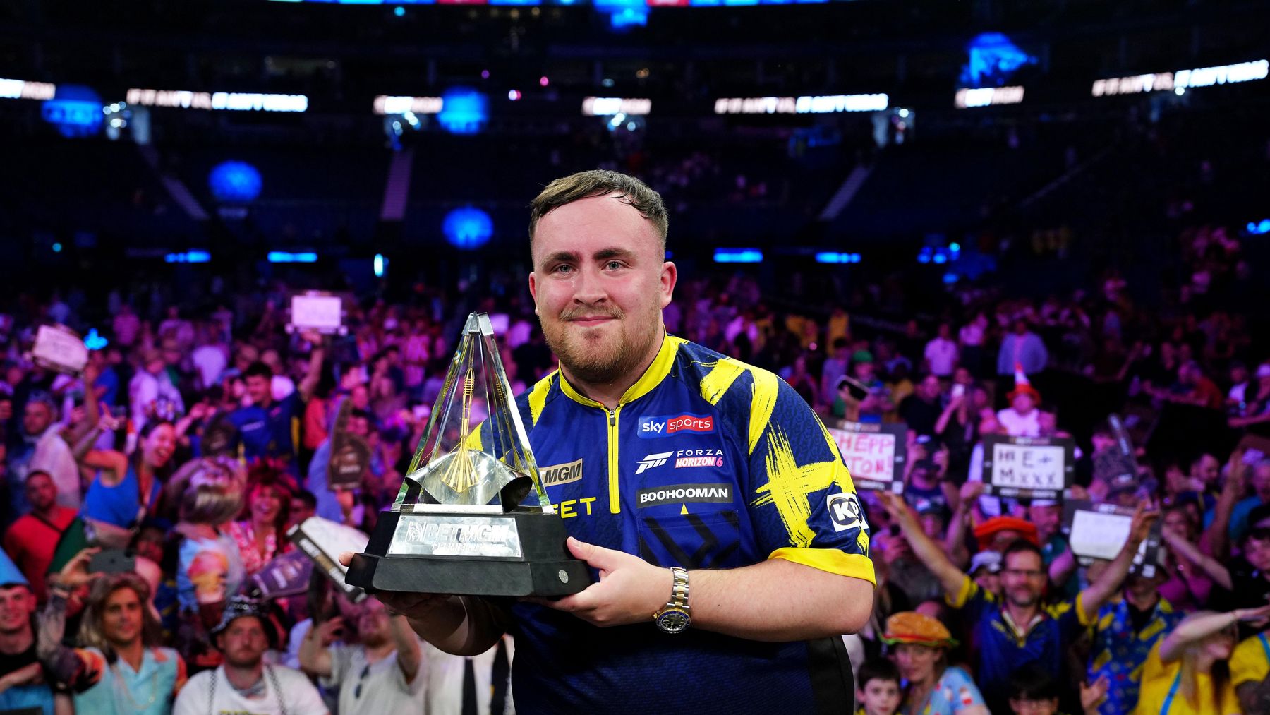 Darts results: Luke Littler can't hold back the tears after winning ...