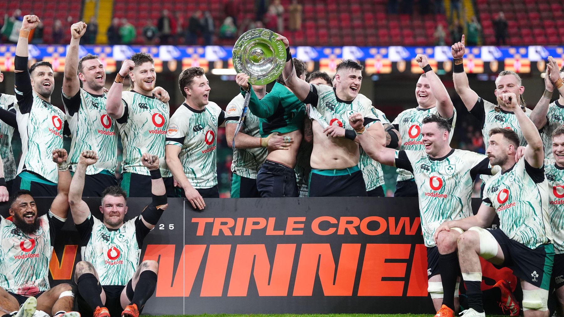 Six Nations: Ireland win the Triple Crown with a 27-18 victory over Wales