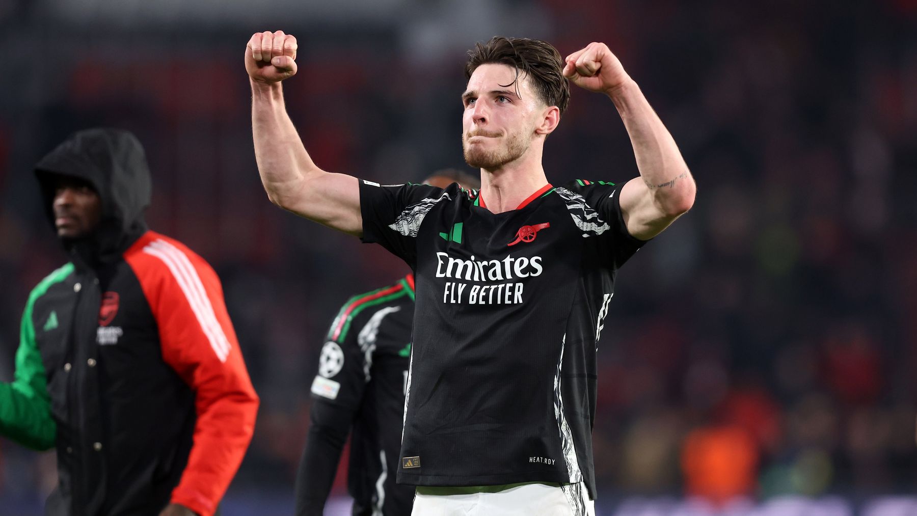 PSV 1-7 Arsenal: Gunners fire seven to put one foot in quarter finals