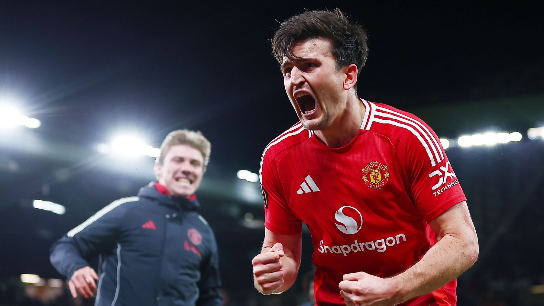 Manchester United 5-4 Lyon: Harry Maguire completes incredible Europa ...
