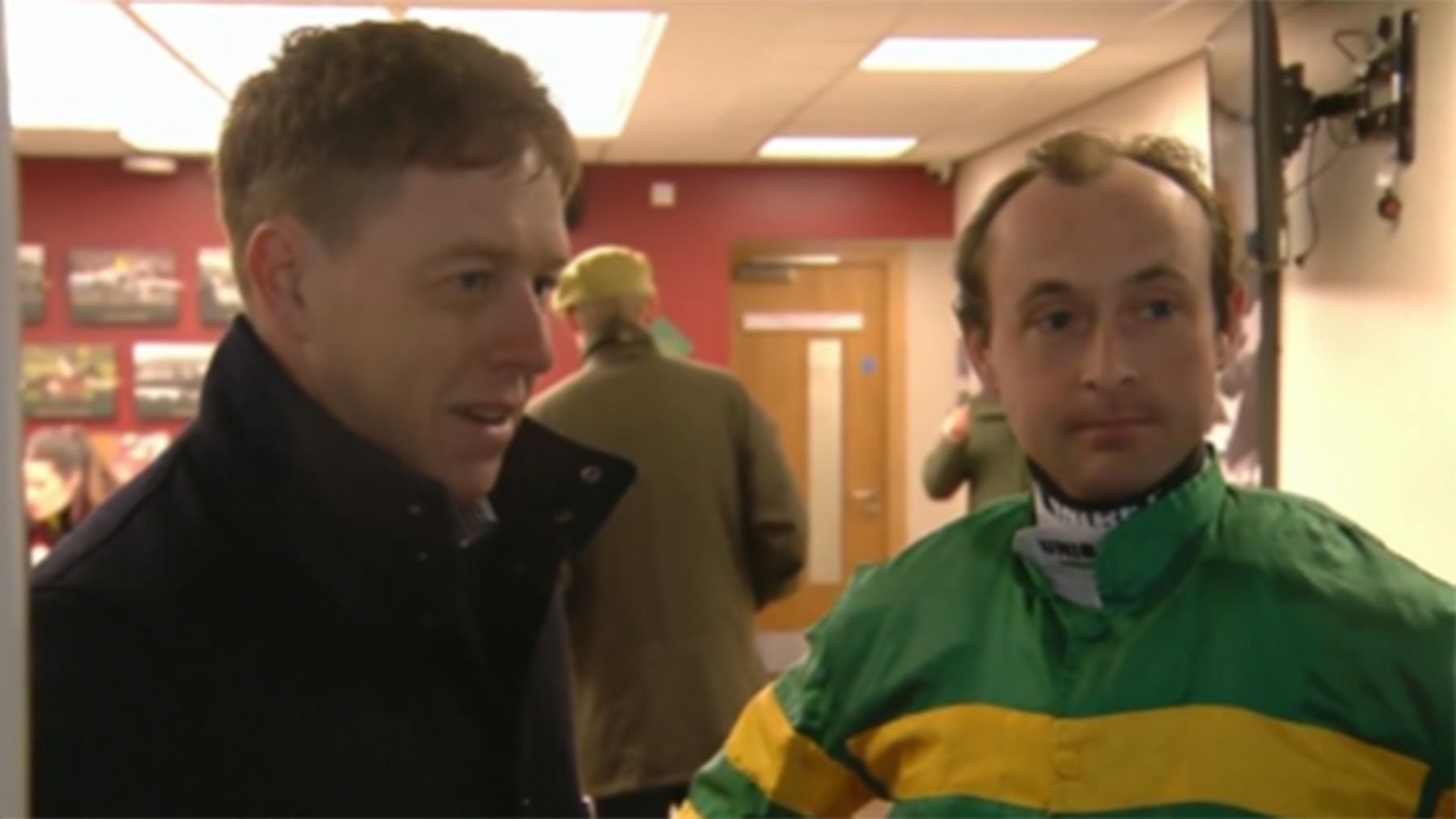 Declan Queally and Nico de Boinville shake hands following Cheltenham ...