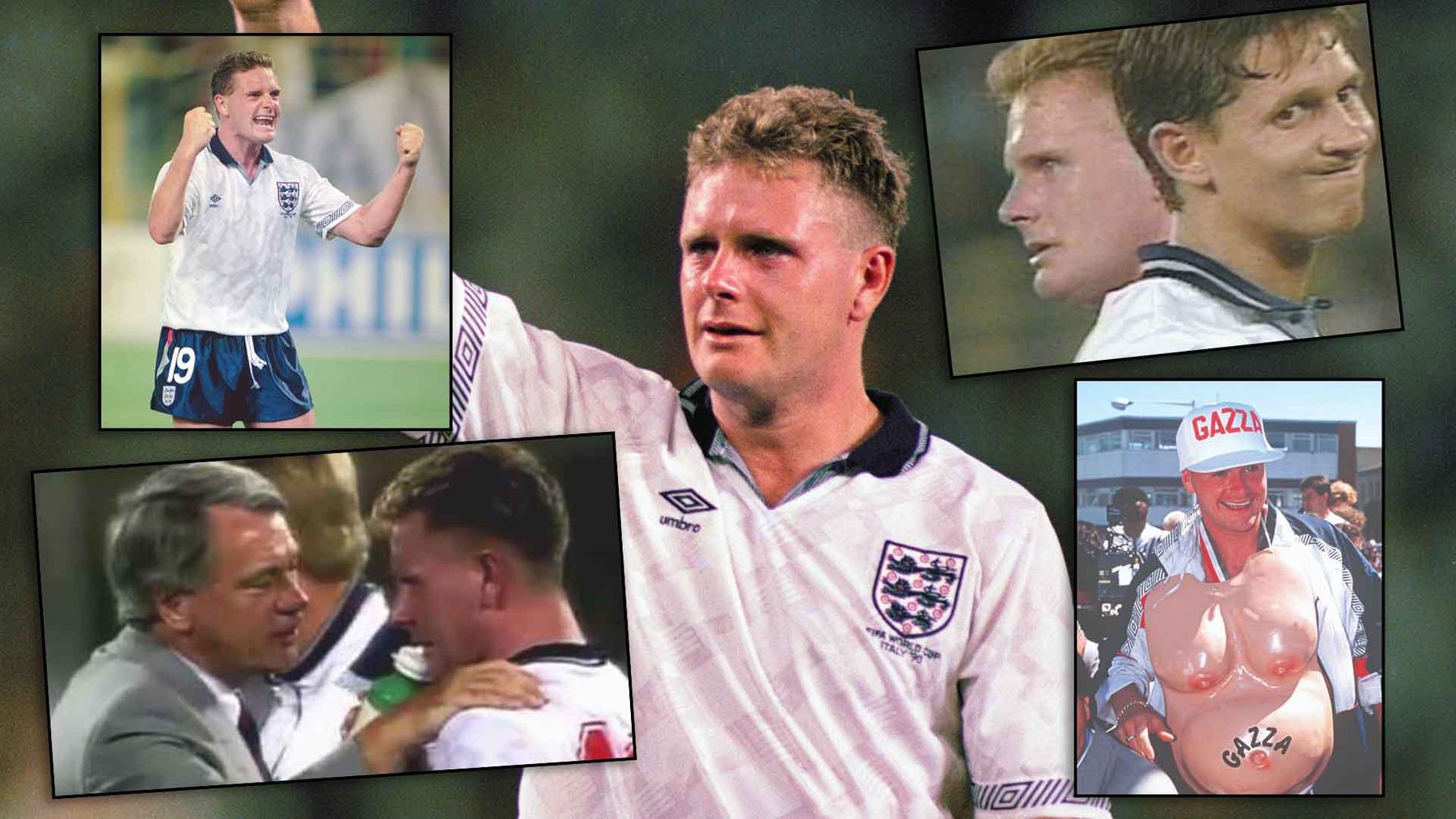 Remembering Gazza's tears: 30 years since Paul Gascoigne shot to ...