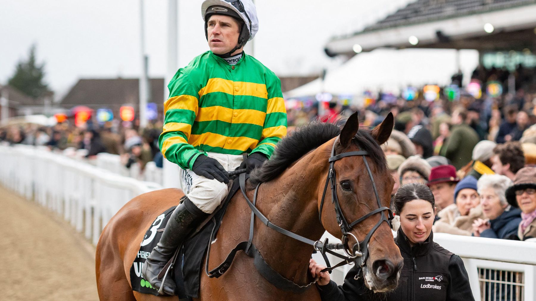 Dan Skelton on Grey Dawning, The New Lion and Maestro Conti's weekend runs