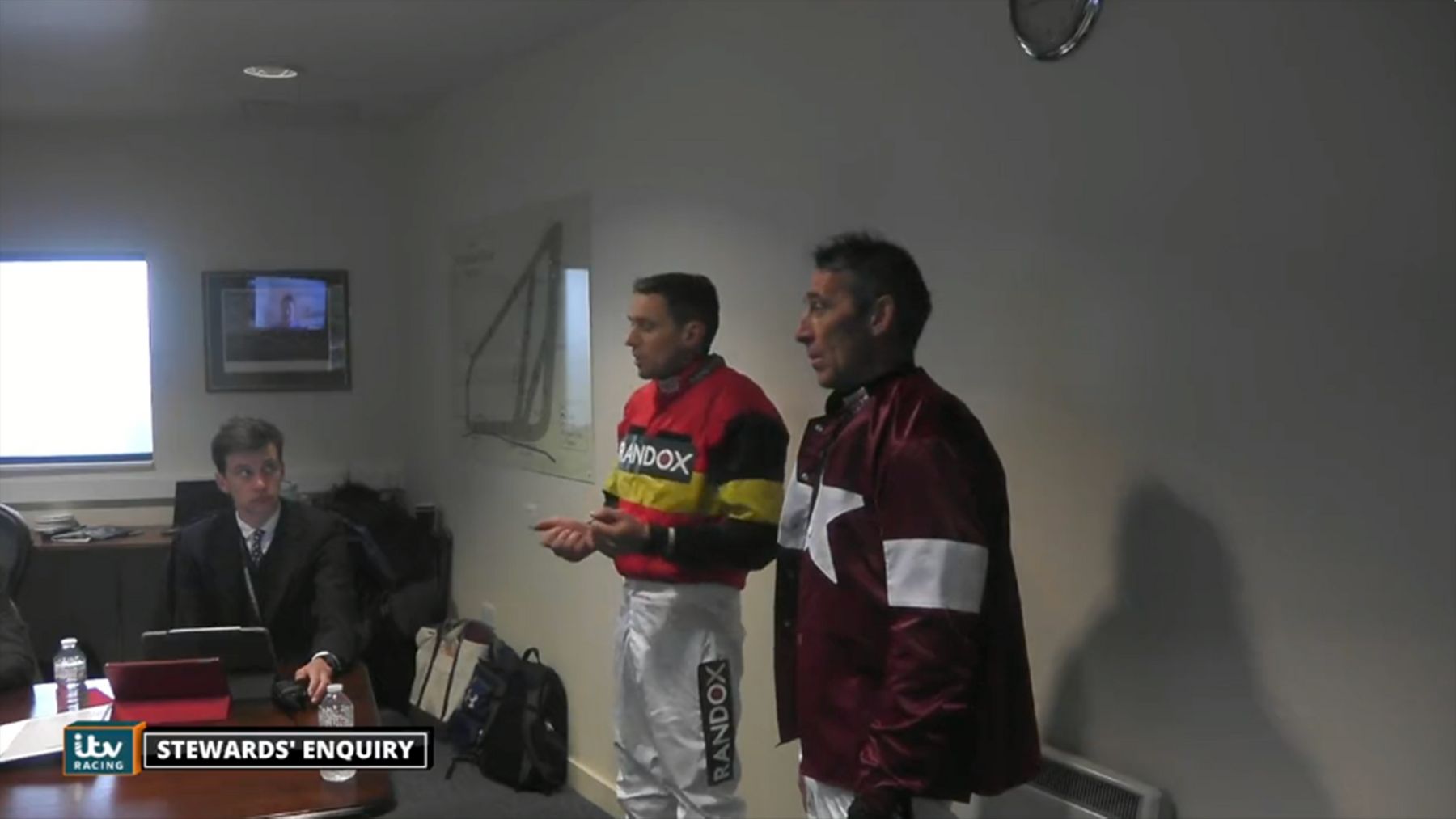 Watch Paddy Brennan's sportsmanship in the stewards' room following a ...