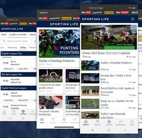 Sporting Life App for Apple iOS and Android - download for free