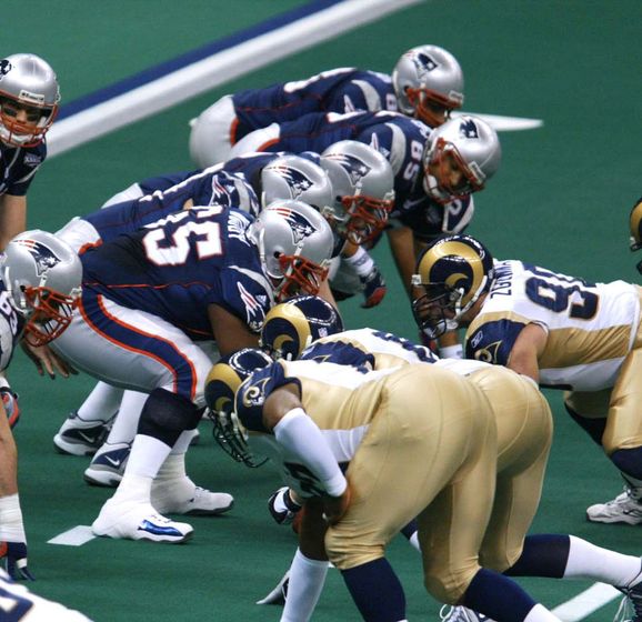 New England Patriots v Los Angeles Rams: A look back at the Super Bowl ...