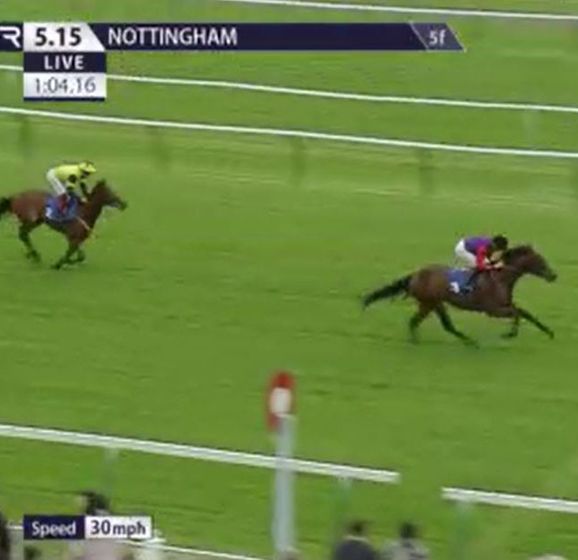 WATCH: Debut winner for The King at Nottingham as Serried Ranks wins in ...