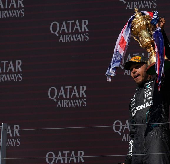 British Grand Prix: Lewis Hamilton wins his first race since 2021 to ...