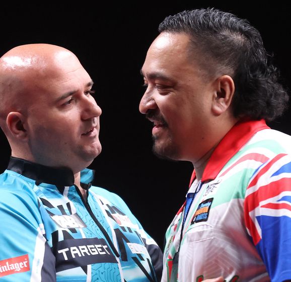 Darts results: Rob Cross survives scare at New Zealand Darts Masters as ...