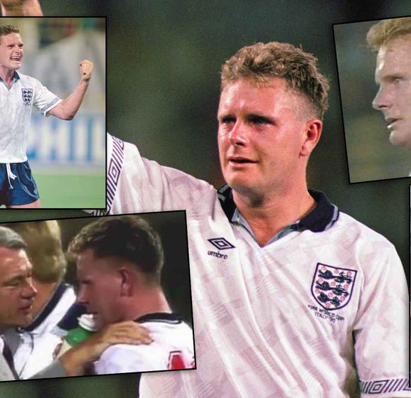 Remembering Gazza's tears: 30 years since Paul Gascoigne shot to ...