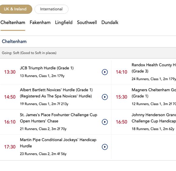 Sporting Life offering FREE racing video replays from all British and ...